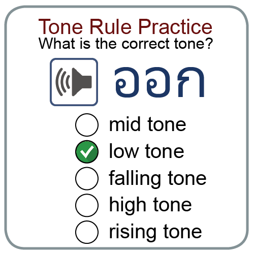 Tone Practice with these Middle Class Syllables